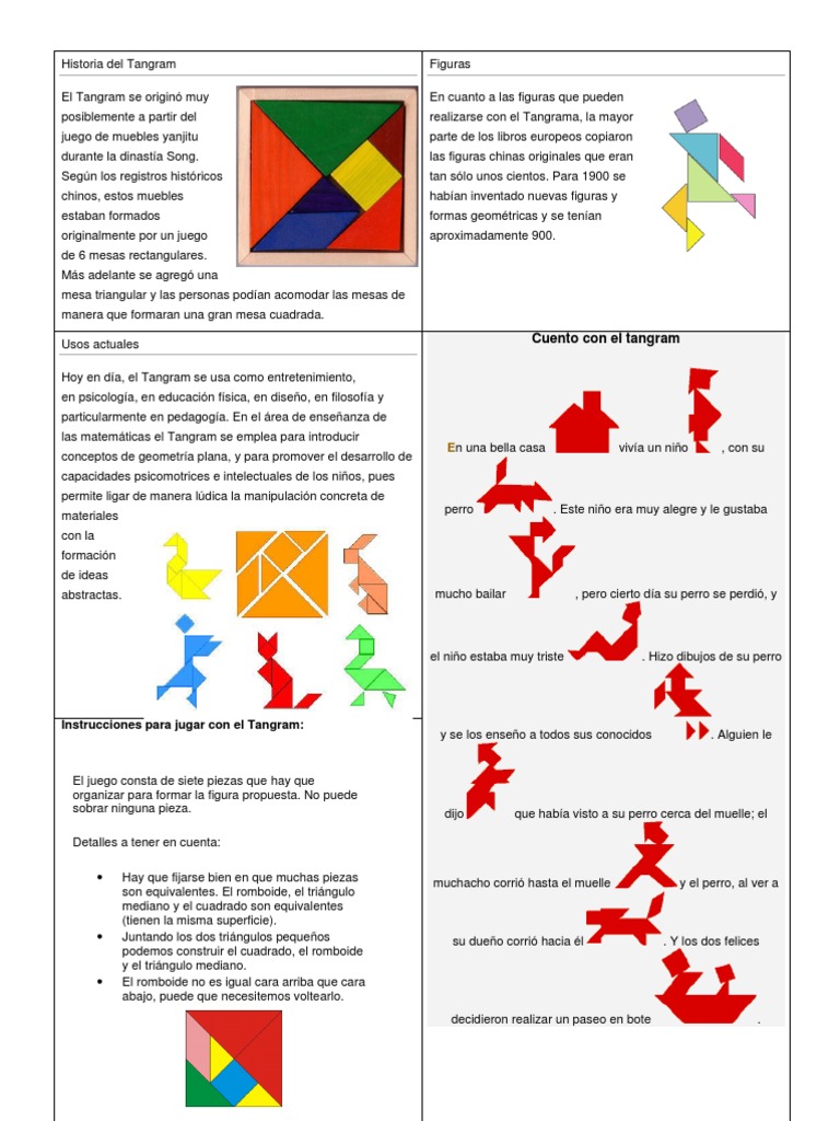 Historia Del Tangram | PDF