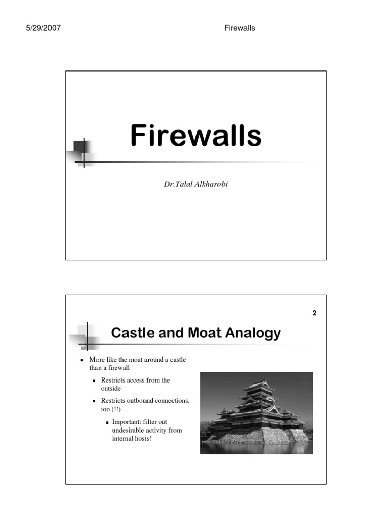 The Evolution of Firewall Technology: A Historical Overview of Firewall ...