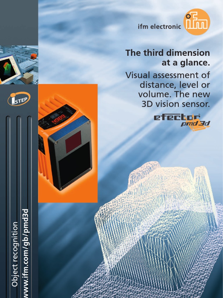 PMD 3D Sensor Brochure UK | PDF | Stereoscopy | Electrical Engineering