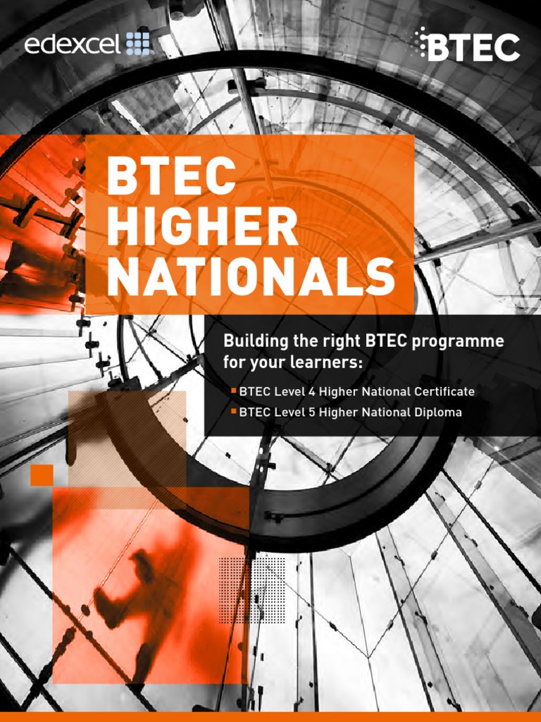 BTEC HN Brochure Web | PDF | Vocational Education | Apprenticeship