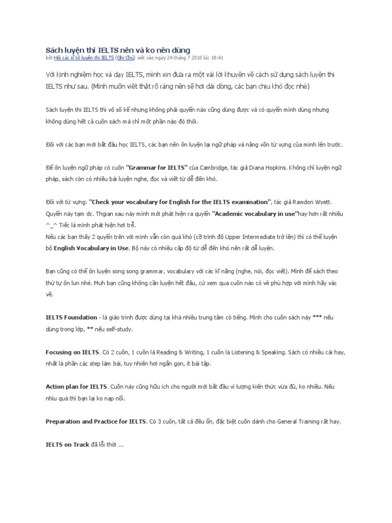 Introduction Ielts | PDF