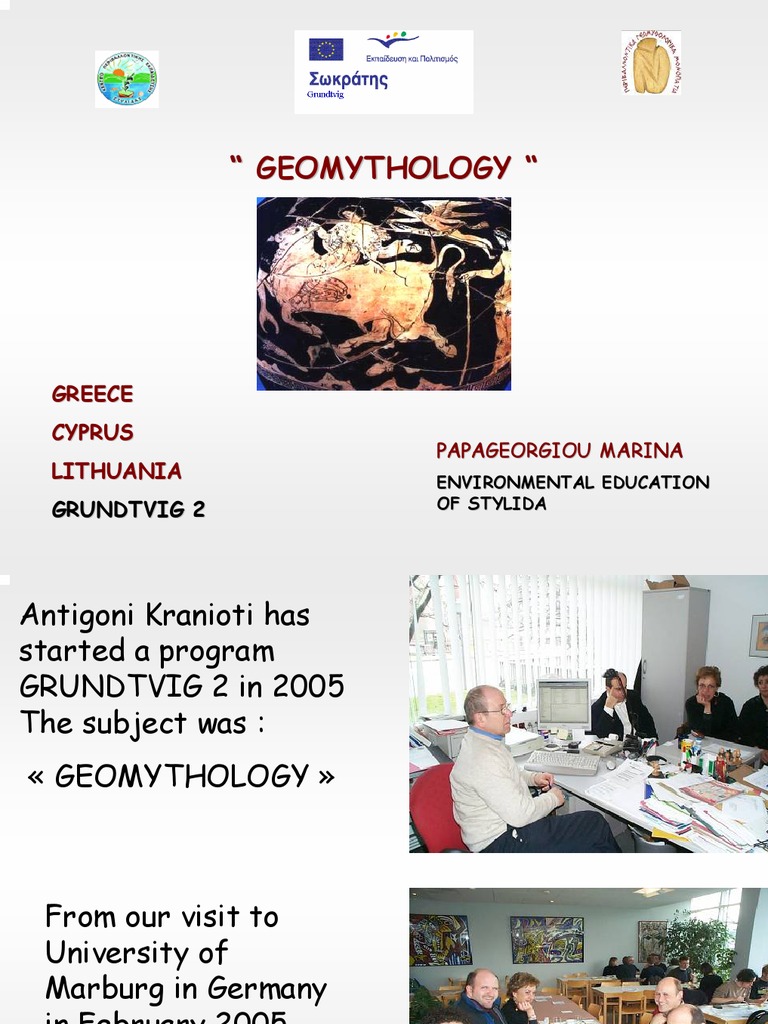 Geomythology Project Overview in Europe | PDF