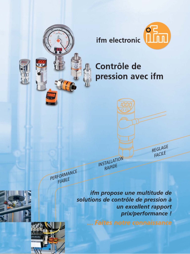Brochure Capteurs de Pression France 2013 | PDF