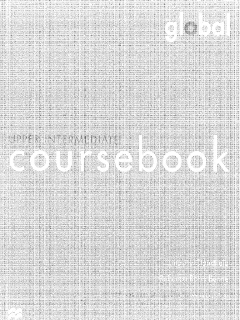 Global Upper Intermediate Coursebook | PDF
