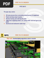 Pipe Rack Design | PDF | Beam (Structure) | Structural Steel