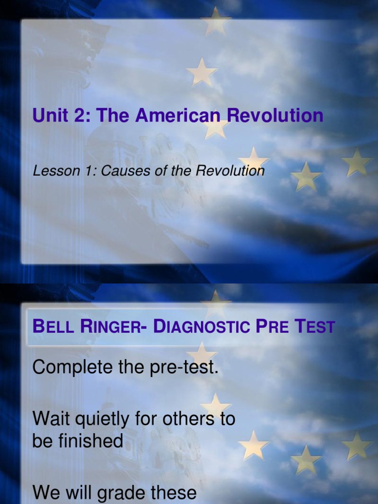 Causes of the American Revolution | PDF | American Revolution | United ...