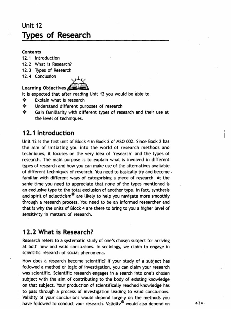 Types of Research | PDF | Experiment | Causality