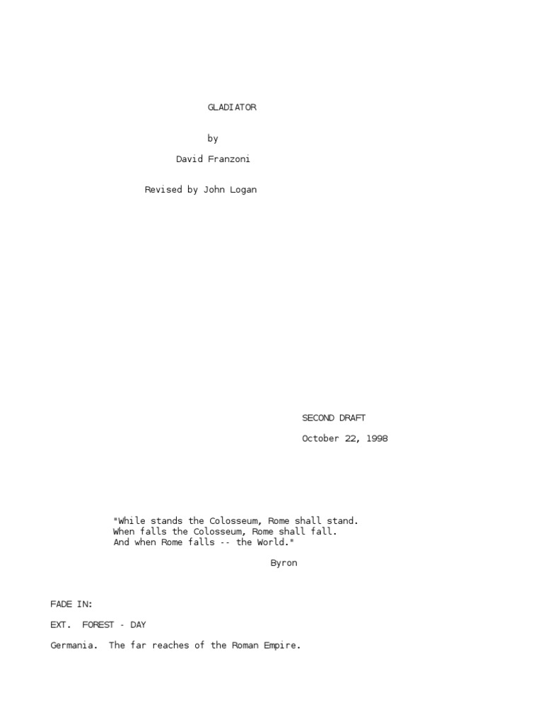 Gladiator | PDF | Roman Empire | Caligula