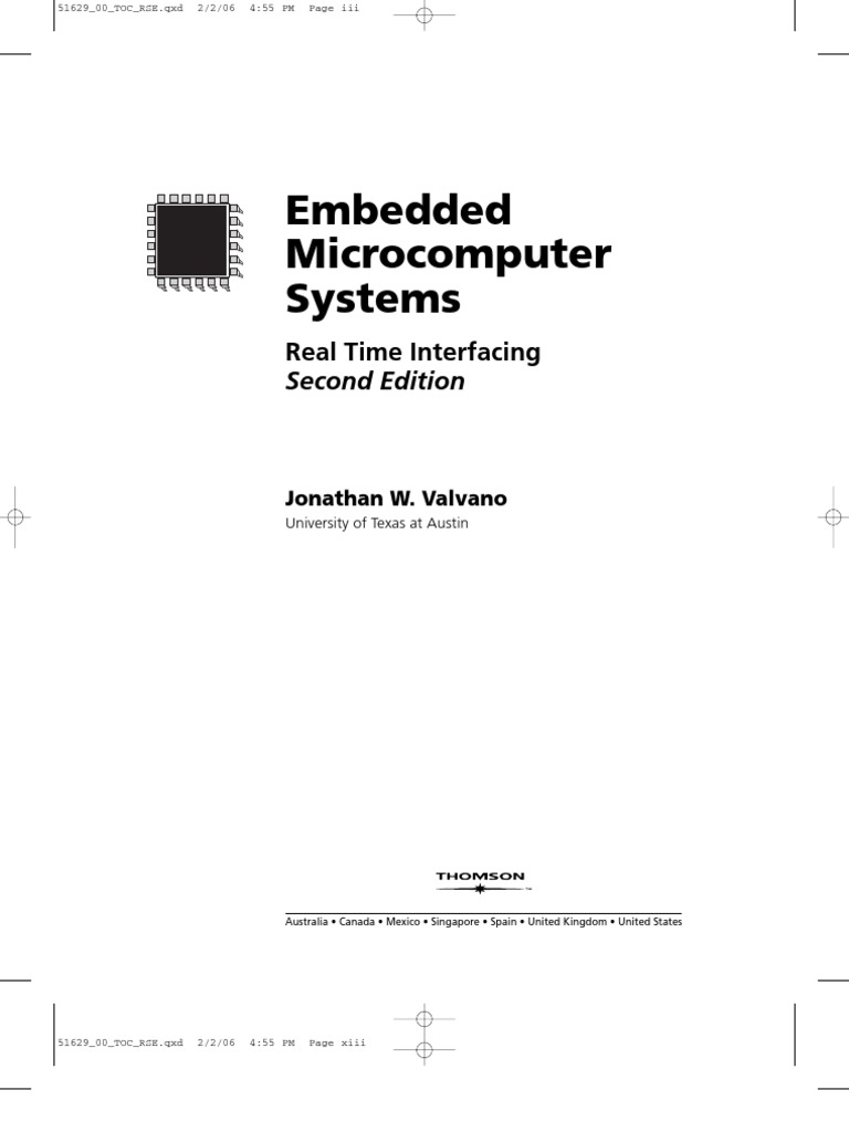 Embedded Microcomputer Systems: Real Time Interfacing | Download Free PDF | Analog To Digital ...