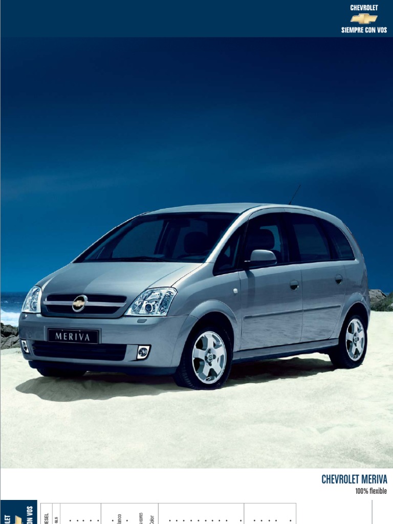 Meriva | PDF | Vehículos terrestres | Automóviles