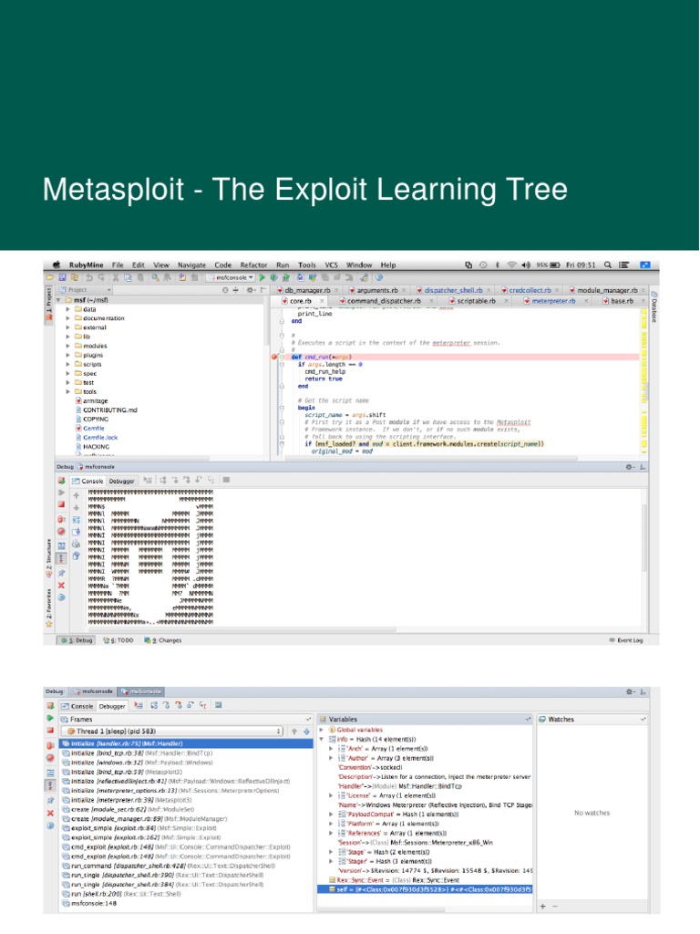 Metasploit - The Exploit Learning Tree | PDF | Shell (Computing) | Class (Computer Programming)