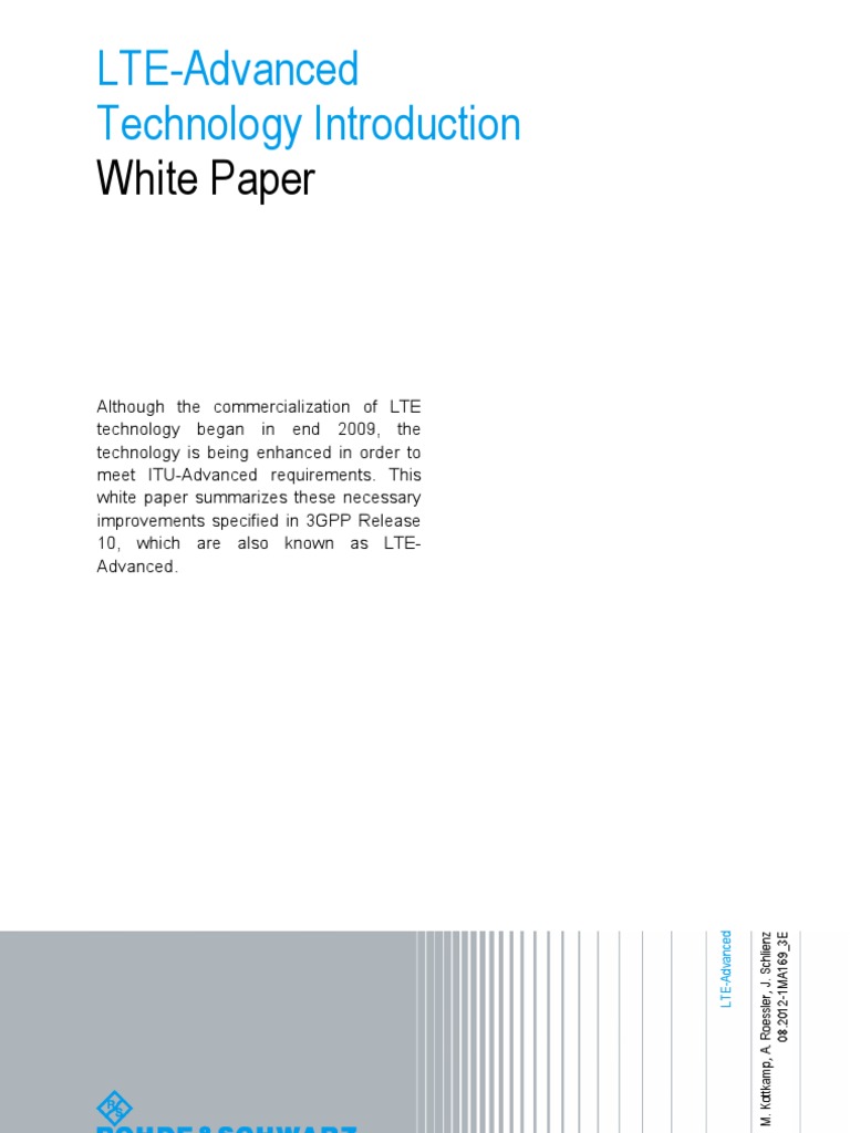 LTE Advanced | PDF