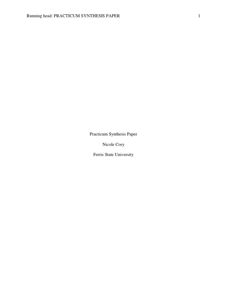 Clinical Practicum Paper | PDF | Health Informatics | Electronic Health Record