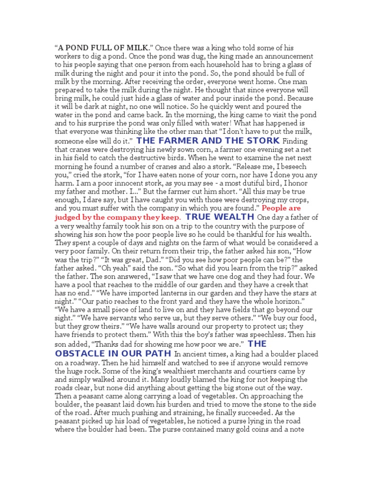 A Pond Full of Milk | PDF | Abrahamic Religions | Religion And Belief