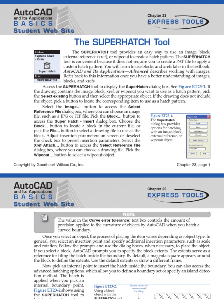 Autocad Super Hatch Tool | PDF | Computing | Software