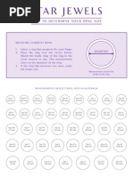 Gemstone Size Chart and Guide | PDF