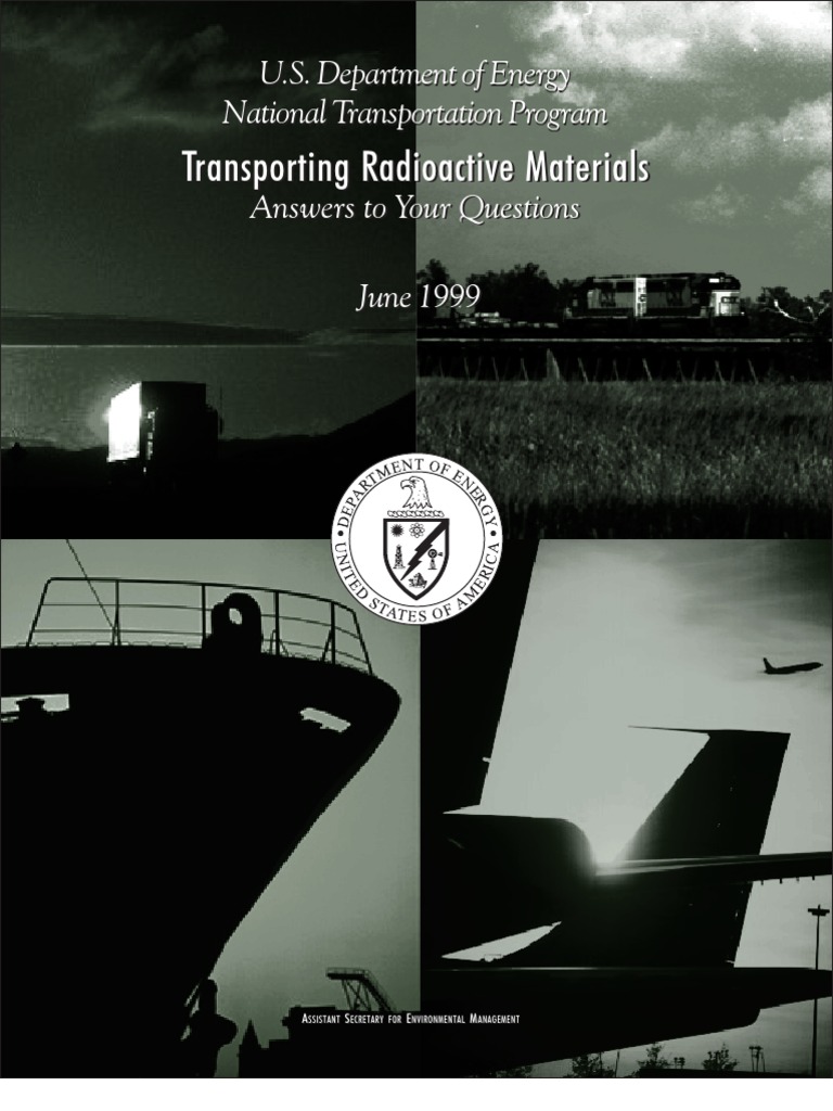 DOE - Radioactive Source Transport Paper | PDF | Radioactive Waste | Atoms