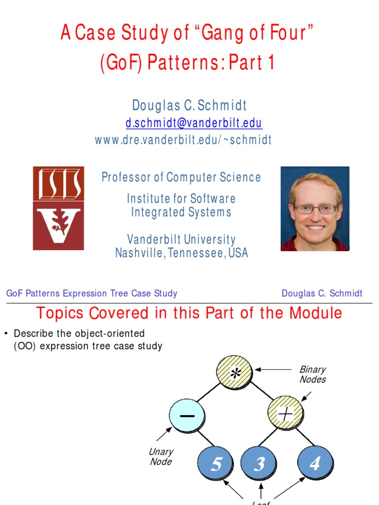 GoF Patterns Case Study of Expression Tree Processing App | PDF | Class (Computer Programming ...