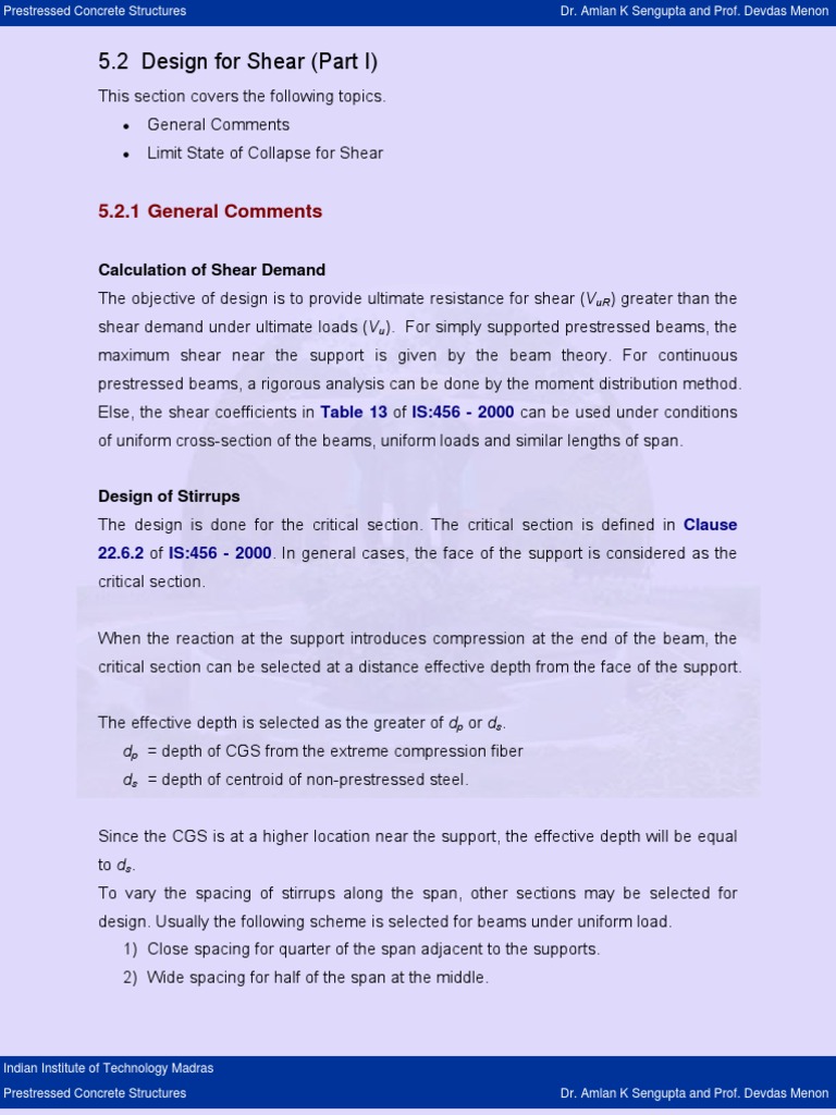 Section5 2 | PDF | Beam (Structure) | Prestressed Concrete