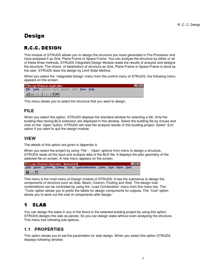 Struds Manual | PDF | Menu (Computing) | Button (Computing)