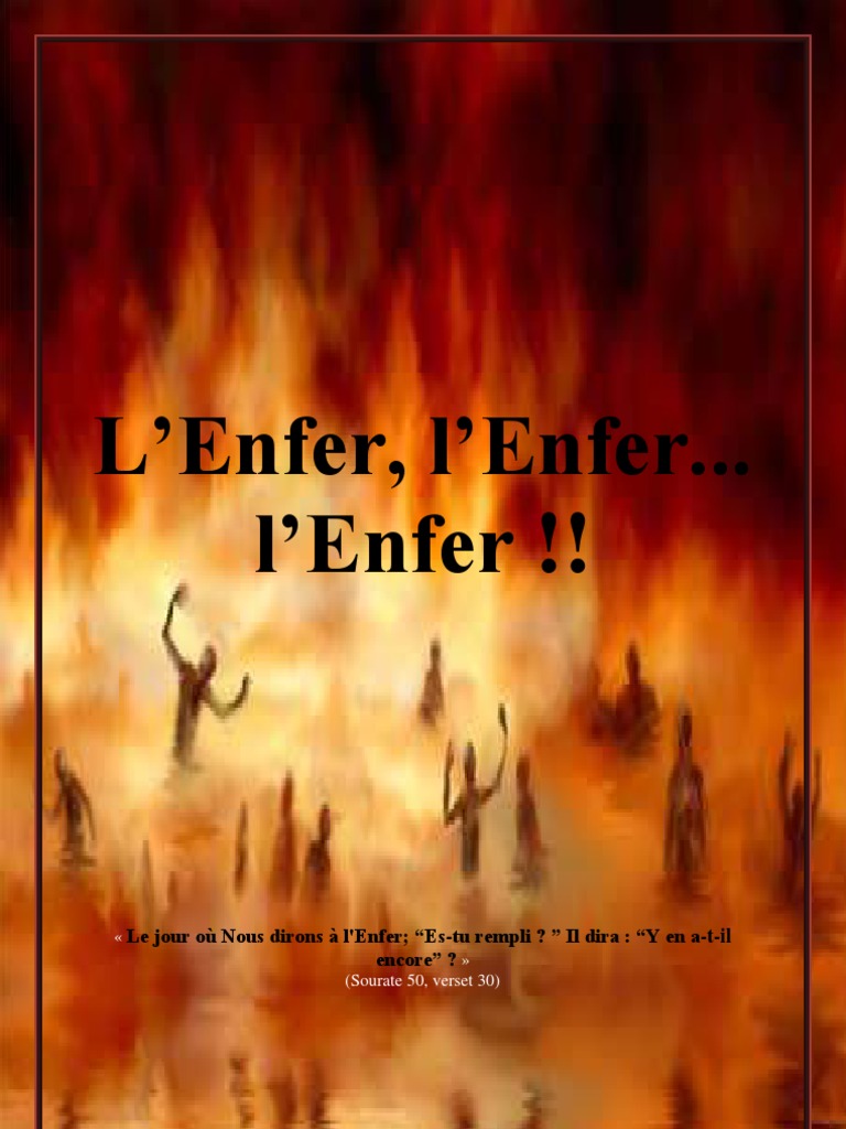 Les Noms et Niveaux de l'Enfer en Islam | PDF