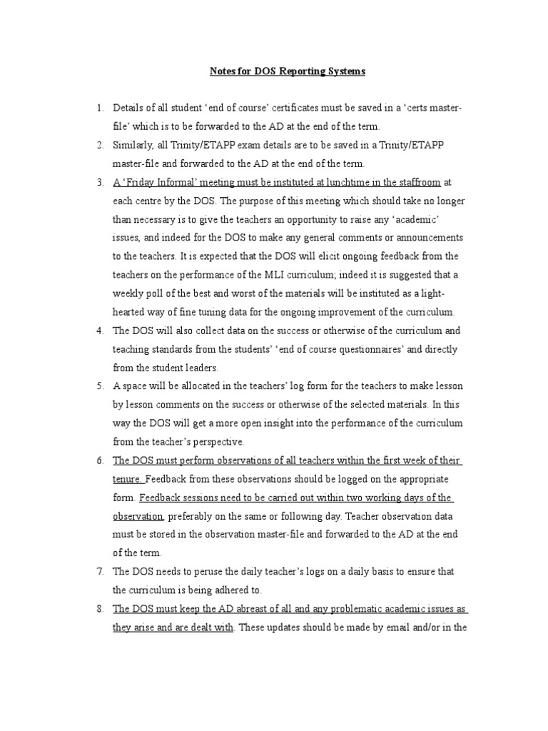 Notes For DOS Systems | PDF | Curriculum | Cognition