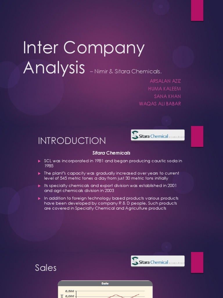 Inter Company Analysis | Download Free PDF | Expense | Profit (Accounting)