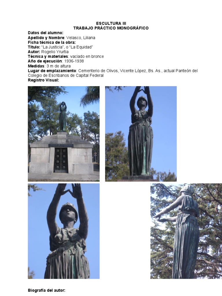 TP Escultura III | PDF | Escultura | Buenos Aires