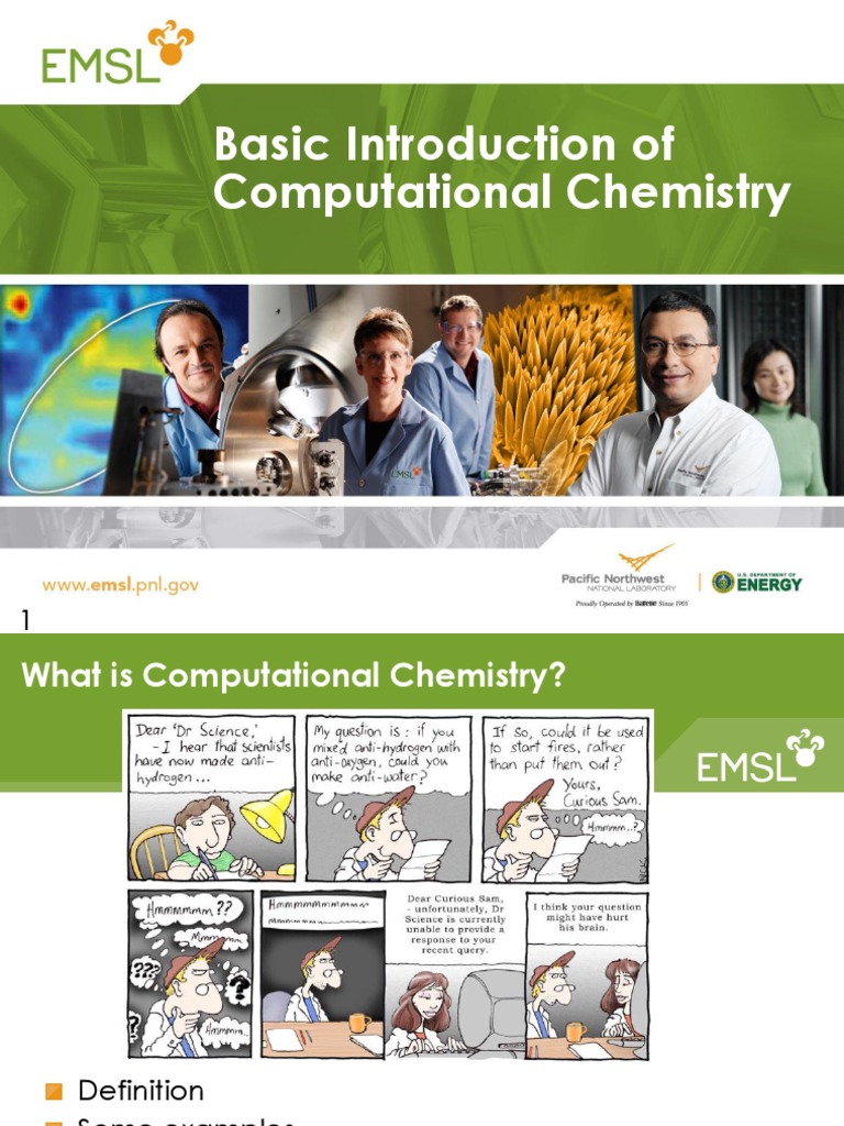 1 Basic Introduction of Computational Chemistry | PDF