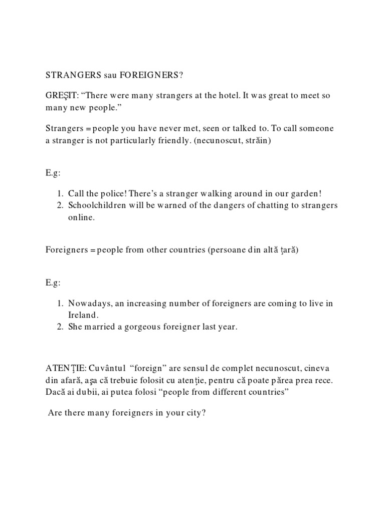 Strangers or Foreigners | PDF | Art
