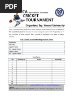 Turf Cricket Rules & Regulations | PDF