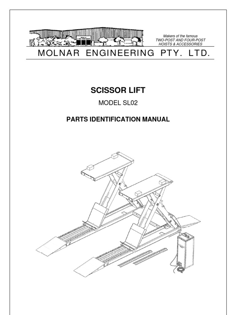 Scissor Lift Spare Part Manual List | PDF | Machines | Vehicles