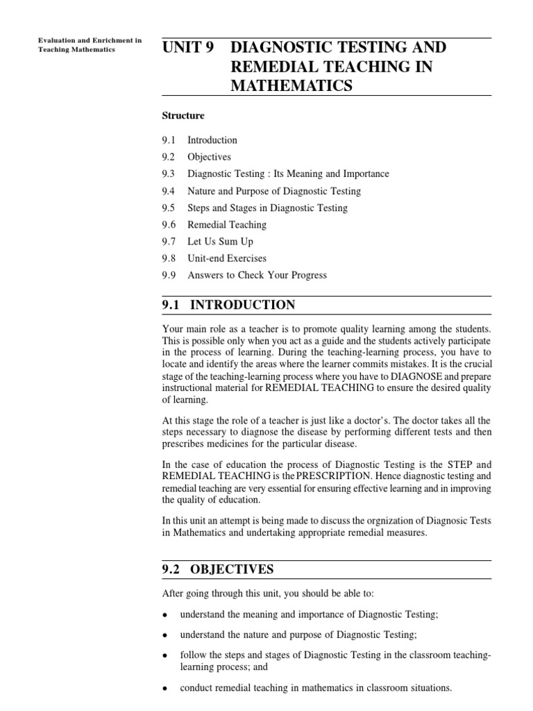 remedial teaching strategy..pdf | Subtraction | Learning Disability ...