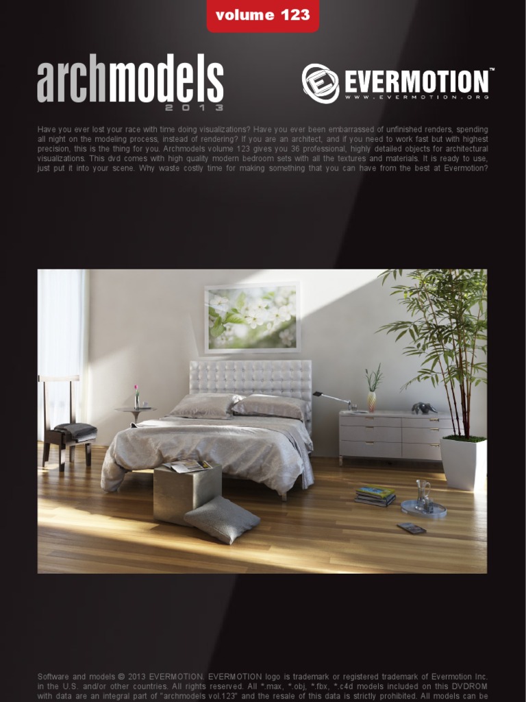 Archmodels Vol 123 | PDF | Rendering (Computer Graphics) | Texture Mapping