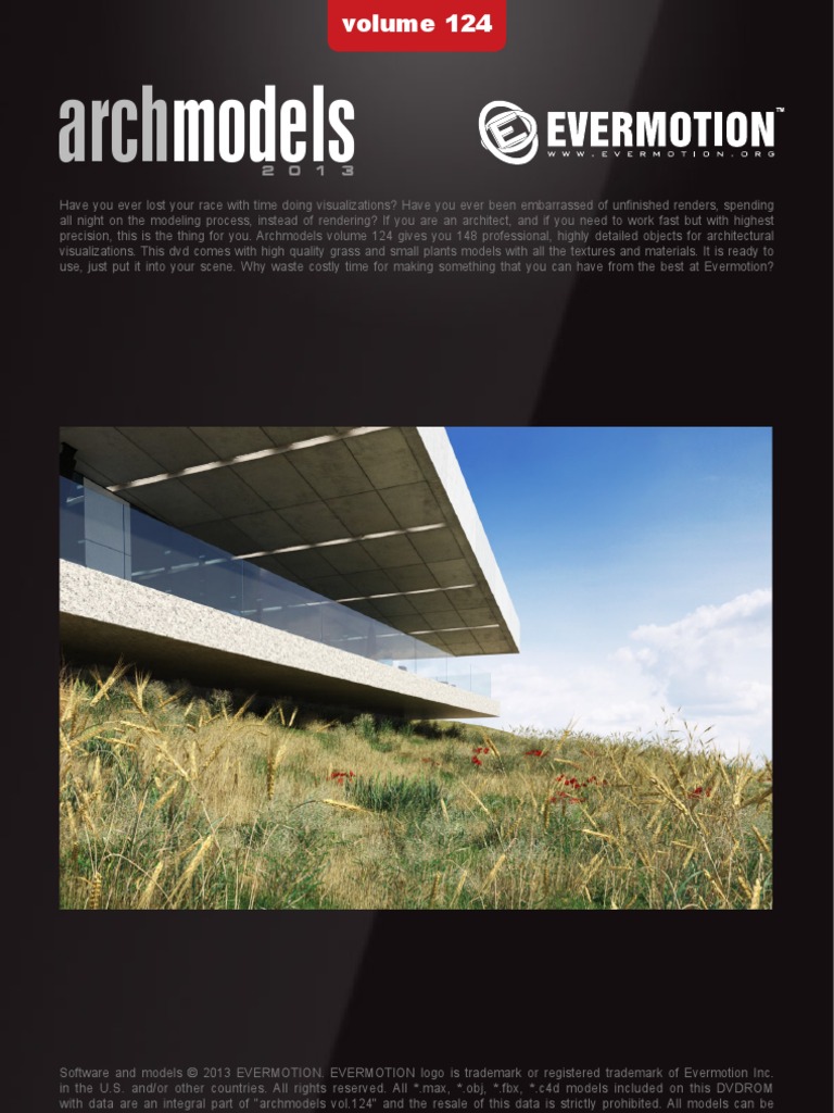 Archmodels Vol 124 | PDF | Texture Mapping | Trademark