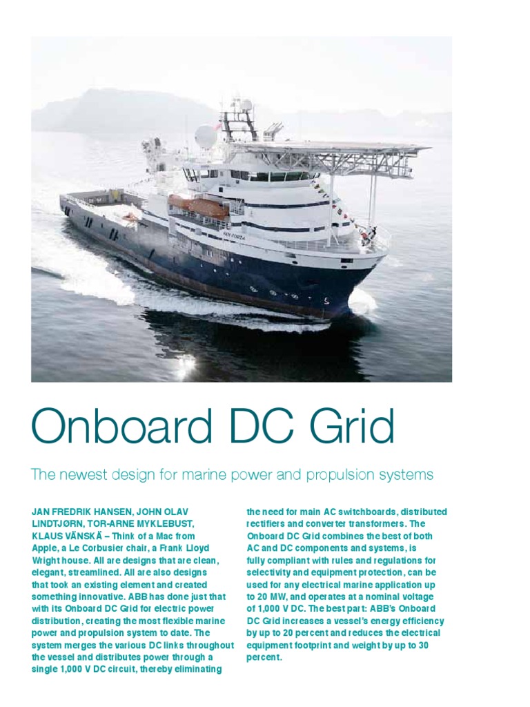 ABB Generations - 20 Onboard DC Grid | PDF | Power Inverter ...
