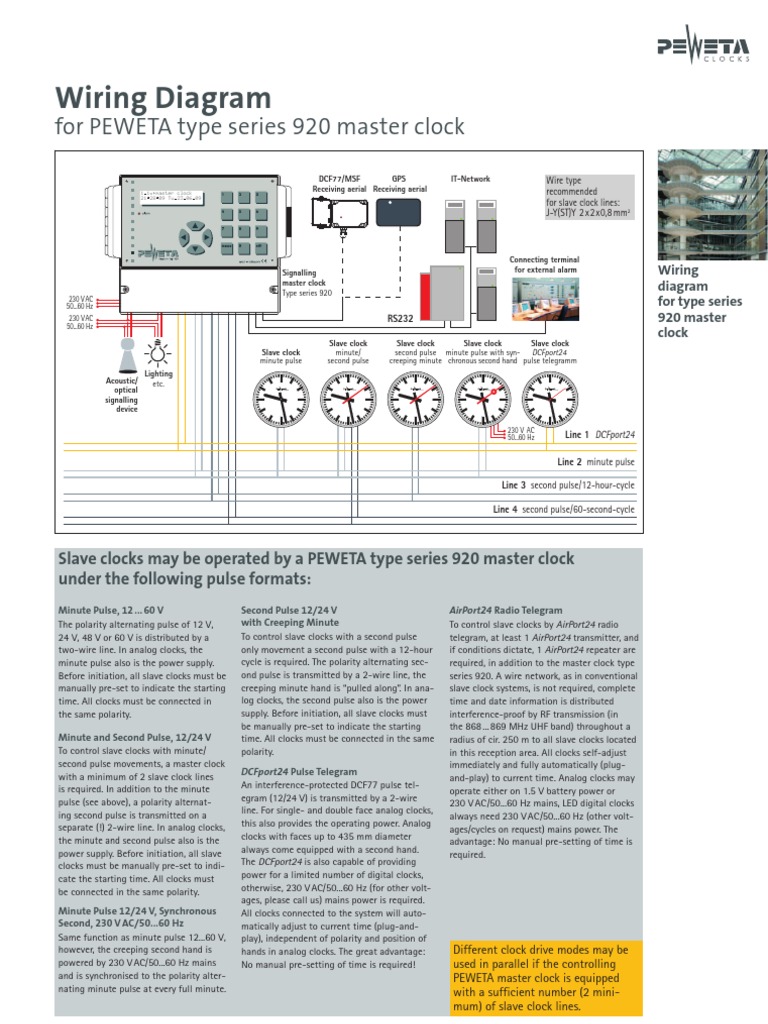 920 Diagram | PDF | Mains Electricity | Clock