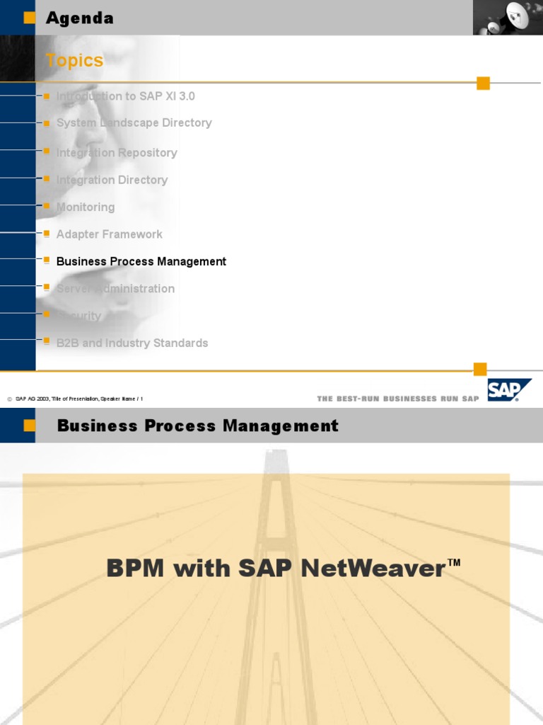 Business Process Management in SAP XI 3.0 | PDF | Business Process ...