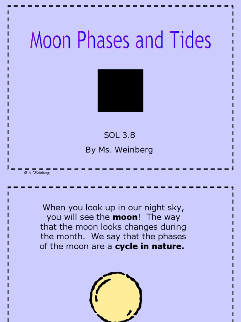 Moon Phases Tides PPT | Moon | Earth