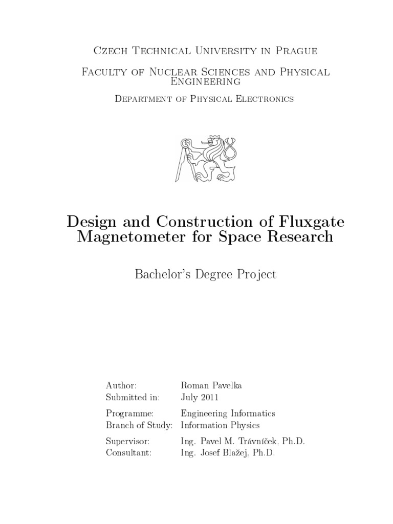 Flux Gate Magnetometer | PDF