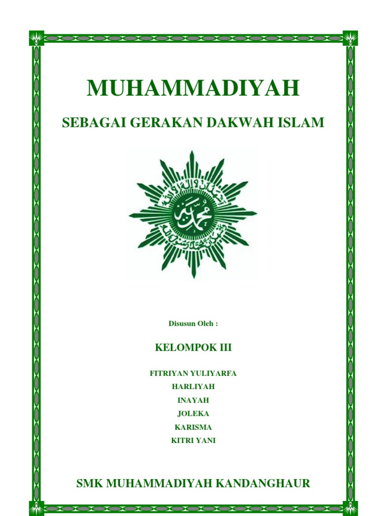 Muhammadiyah Sebagai Gerakan Dakwah Islam | PDF