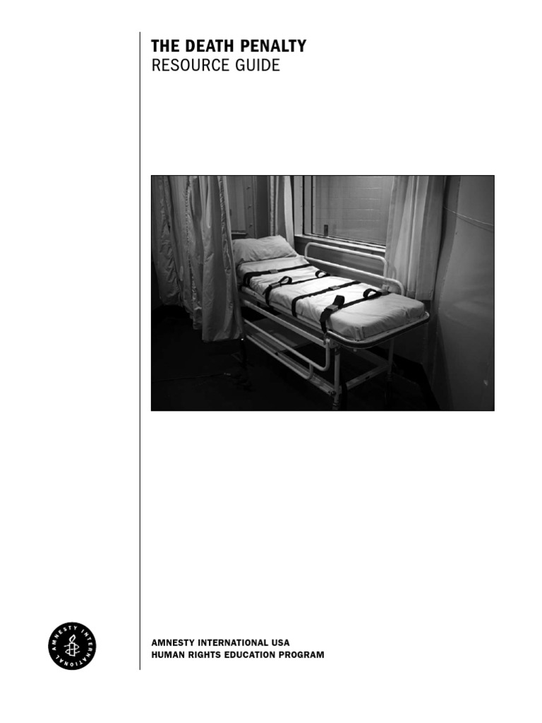 Death Penalty Curriculum Guide | PDF | Capital Punishment | Capital ...