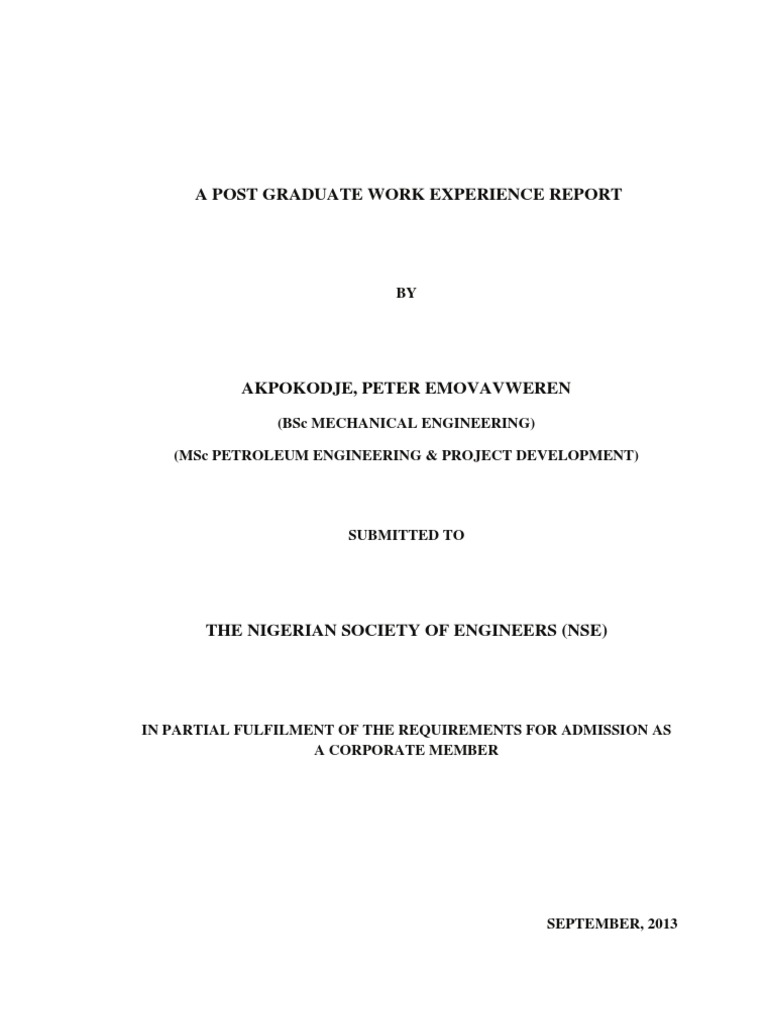 Nse Report Toc PDF | PDF | Crane (Machine) | Engineering