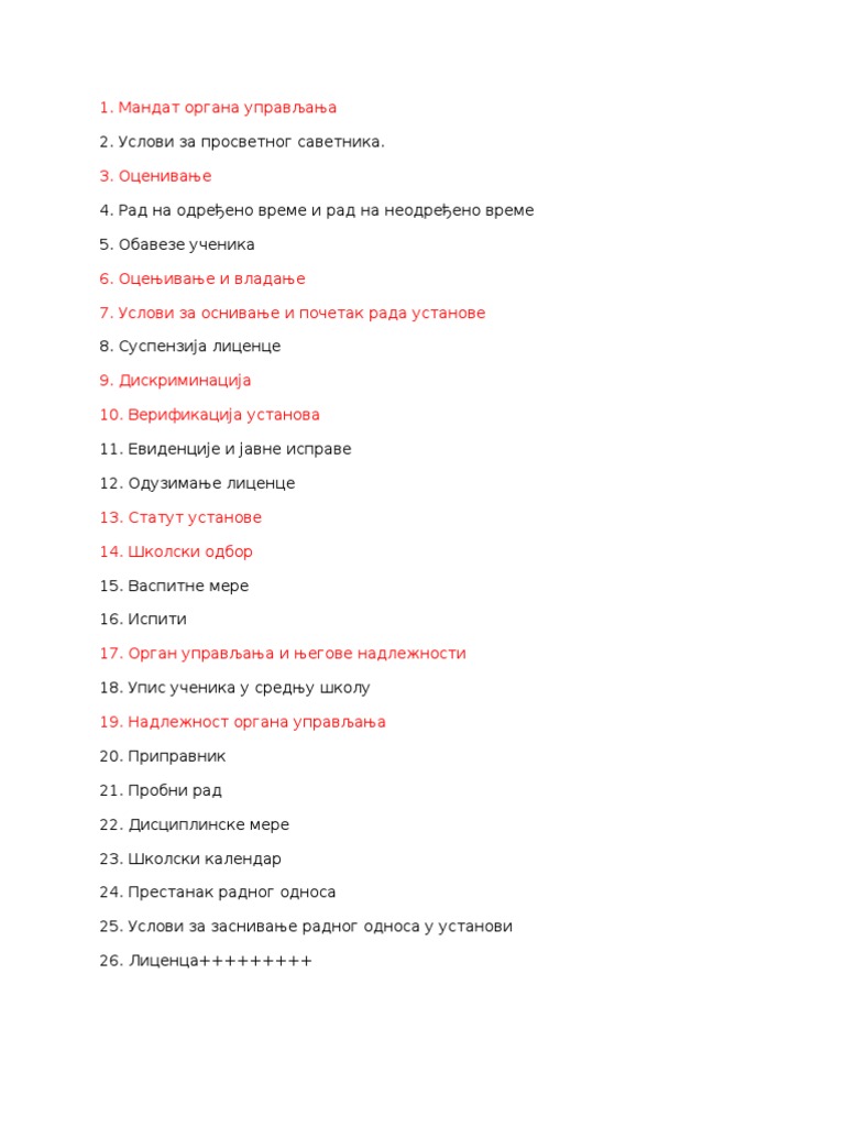 Pitanja Za Pravosudni Ispit | PDF