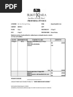 Cash Bill Invoice Example Malaysia | PDF