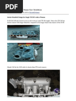 Superflow 110 Instructions | PDF | Horsepower | Carburetor