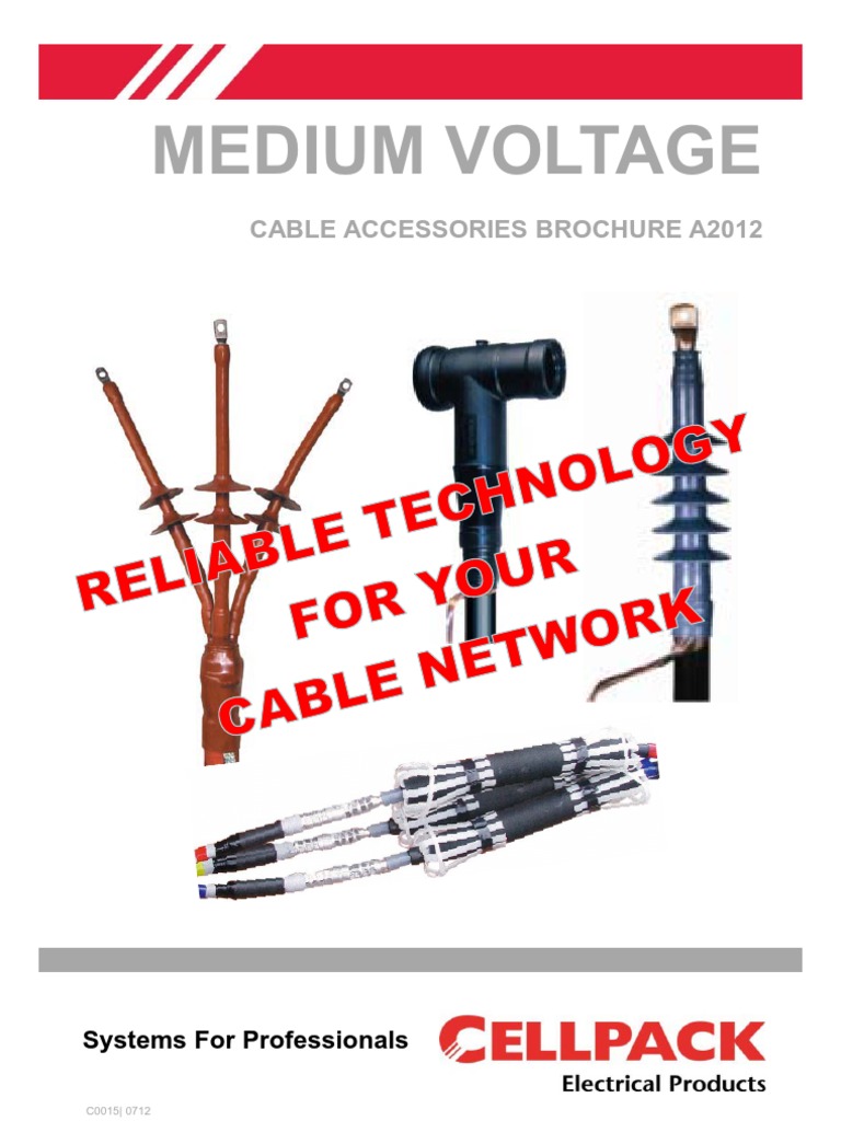 Medium Voltage - CELLPACK | PDF | Cable | Electrical Connector