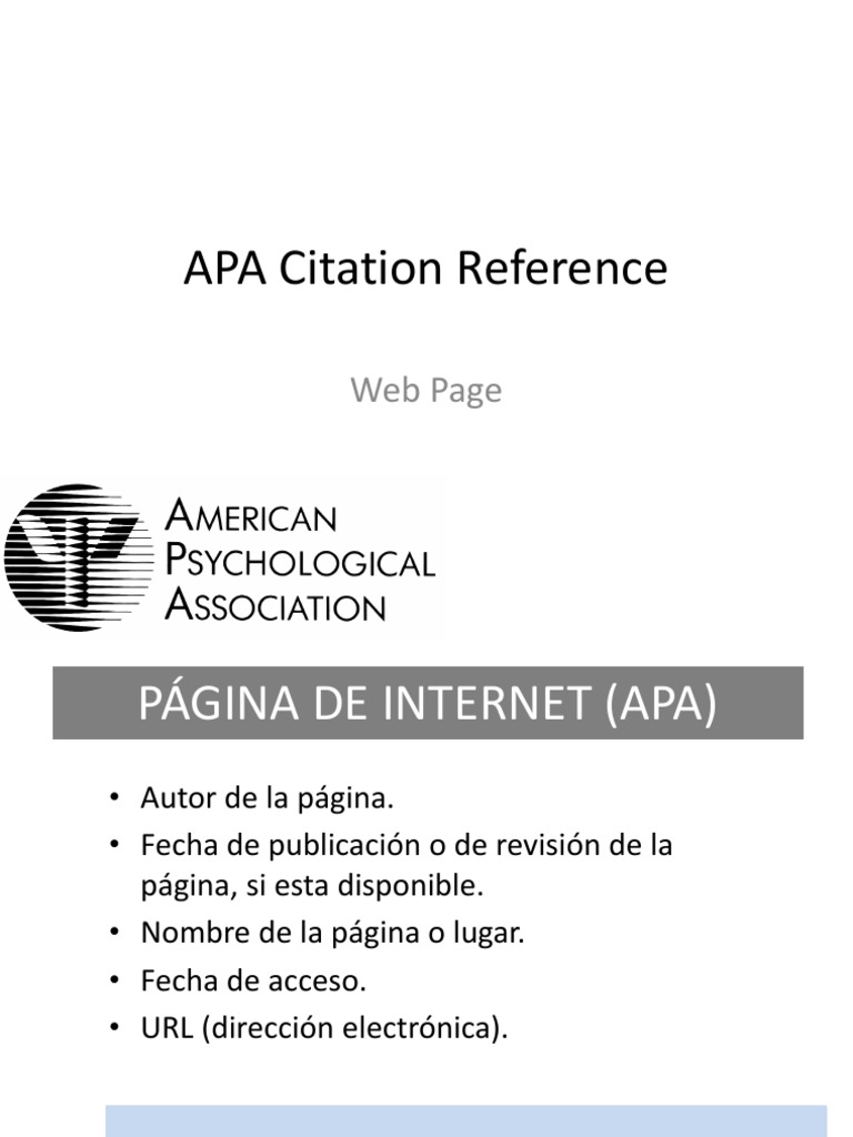 APA Citation Reference | PDF | Travel | Home & Garden