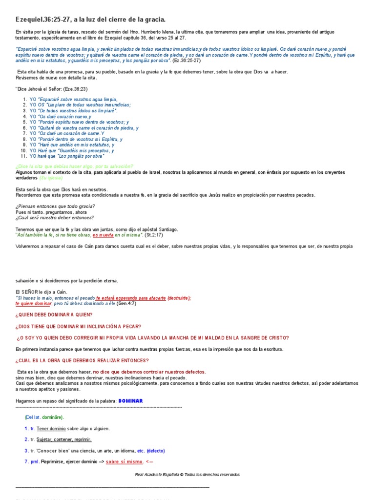 Ezequiel.36:25-27 | Cristo (título) | Gracia divina