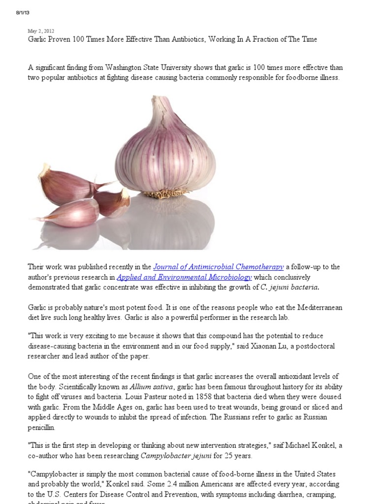 Garlic | PDF